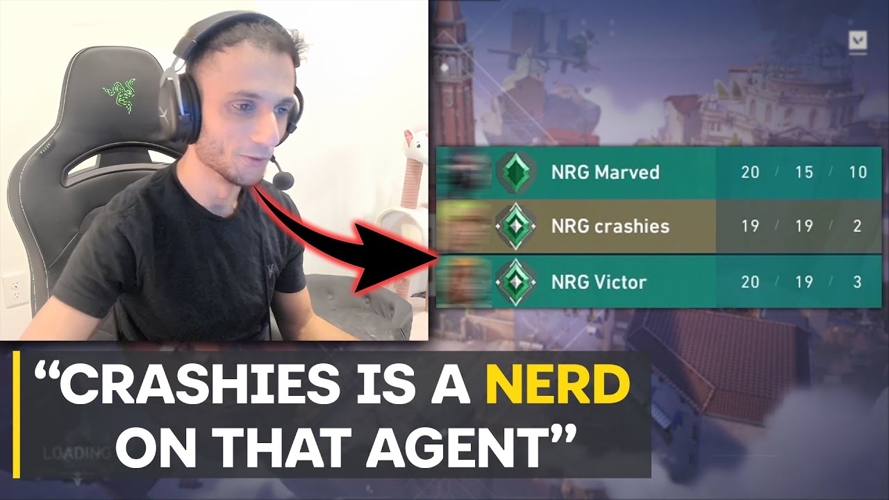 FNS Reacts To BabyJ Leaking NRG's Comps For VCT - YouTube