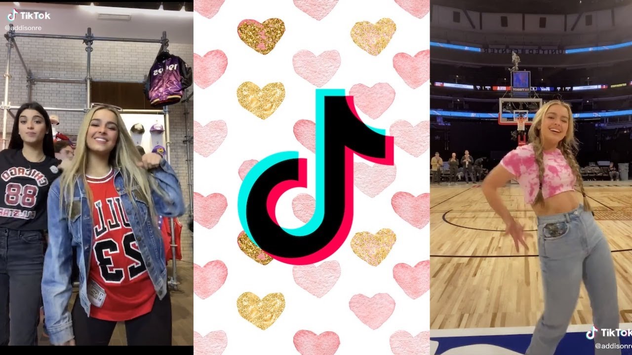 The most beautiful girl on tik tok Addison Rae | XOXO - YouTube