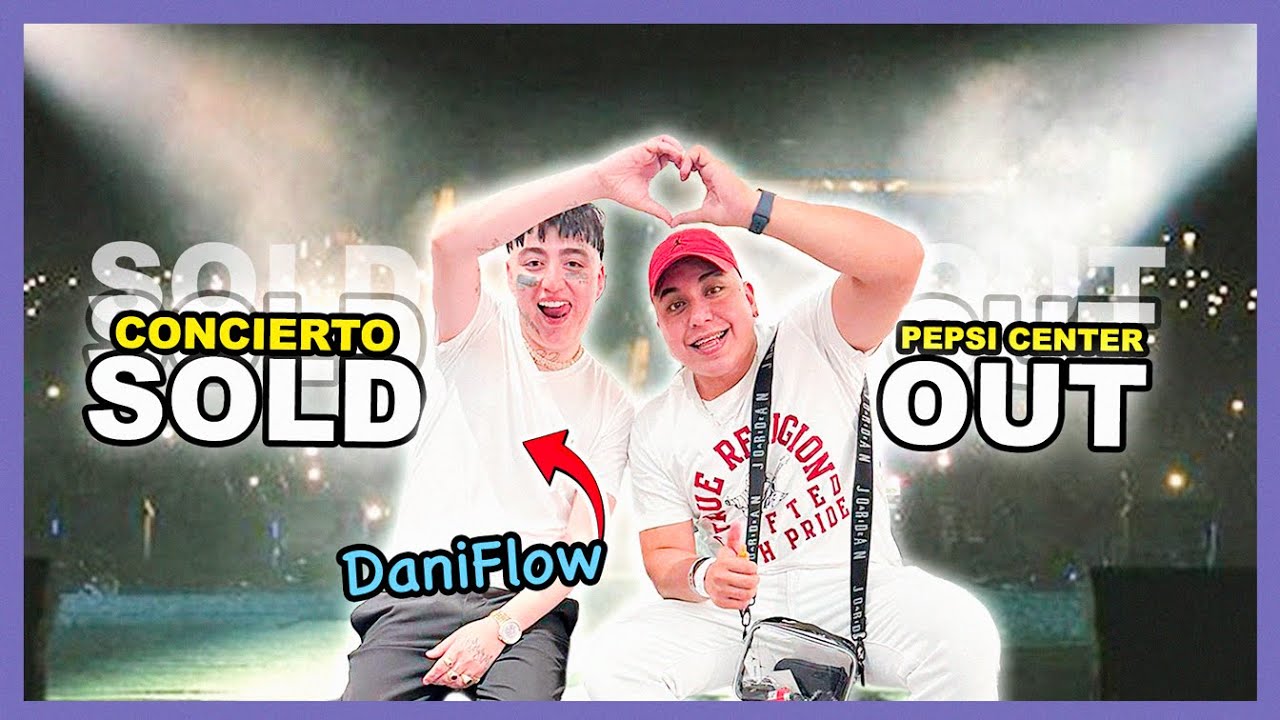 Concierto de DANI FLOW. 🥵♥️ - YouTube