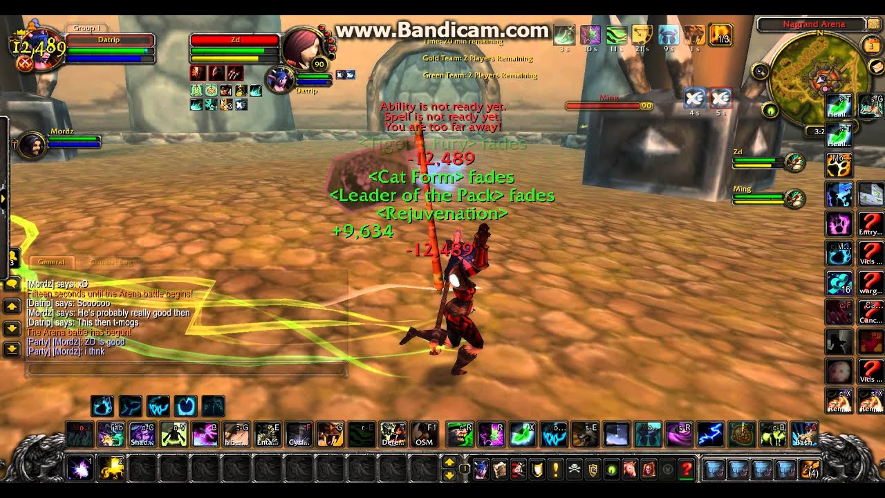 Feral Druid VS WW Monk 1v1 Wargame! - YouTube