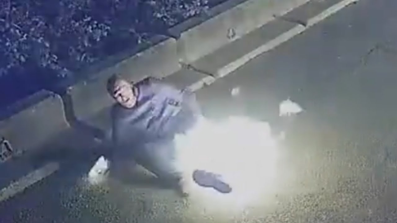 Suspect's pants catch on fire during alleged arson in B.C. | CAUGHT ON ...