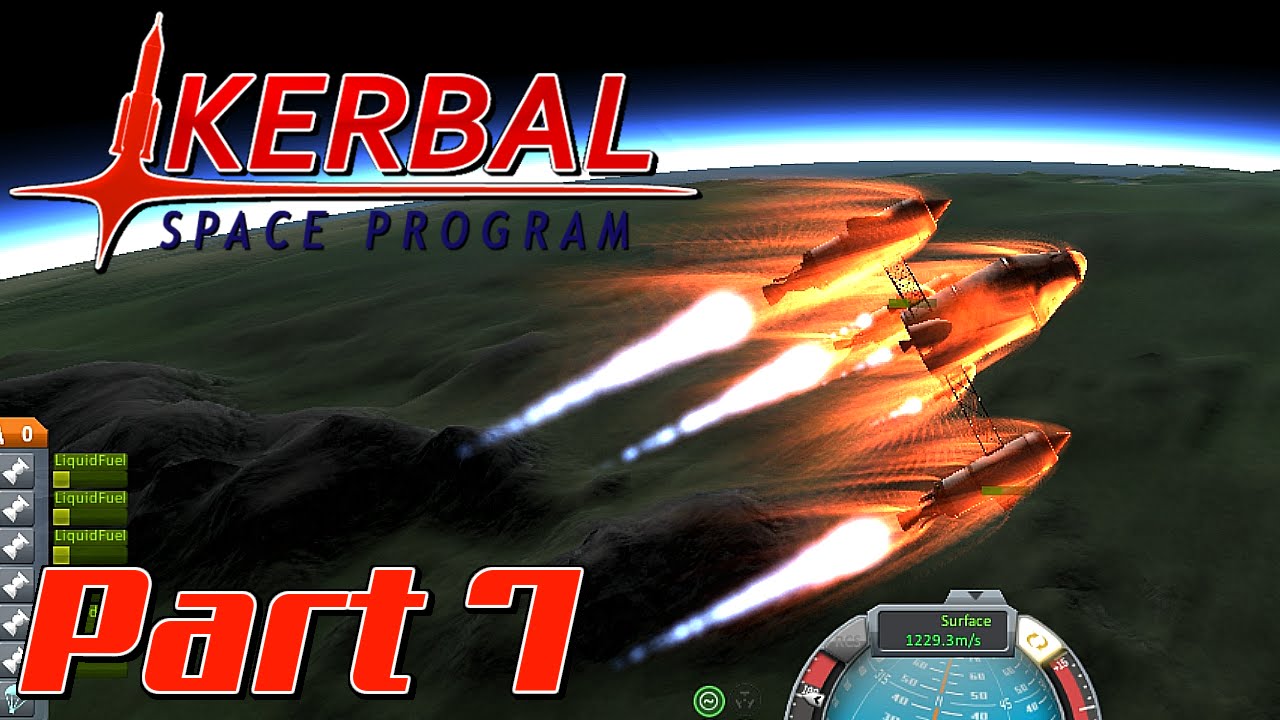 Kerbal Space Program - Part 7 - CRAZY ROCKETS - YouTube