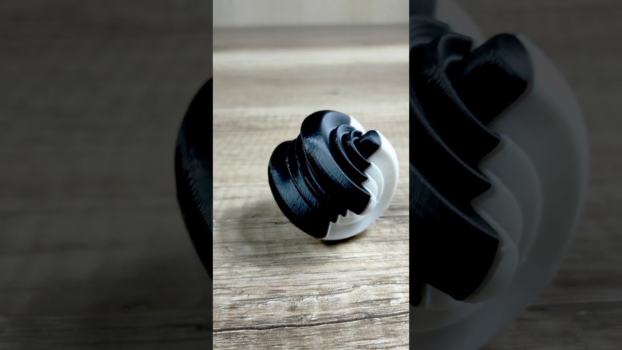 Unbelievable Rolling Object Which isn't Sphere┇3D Printing Timelapse ...