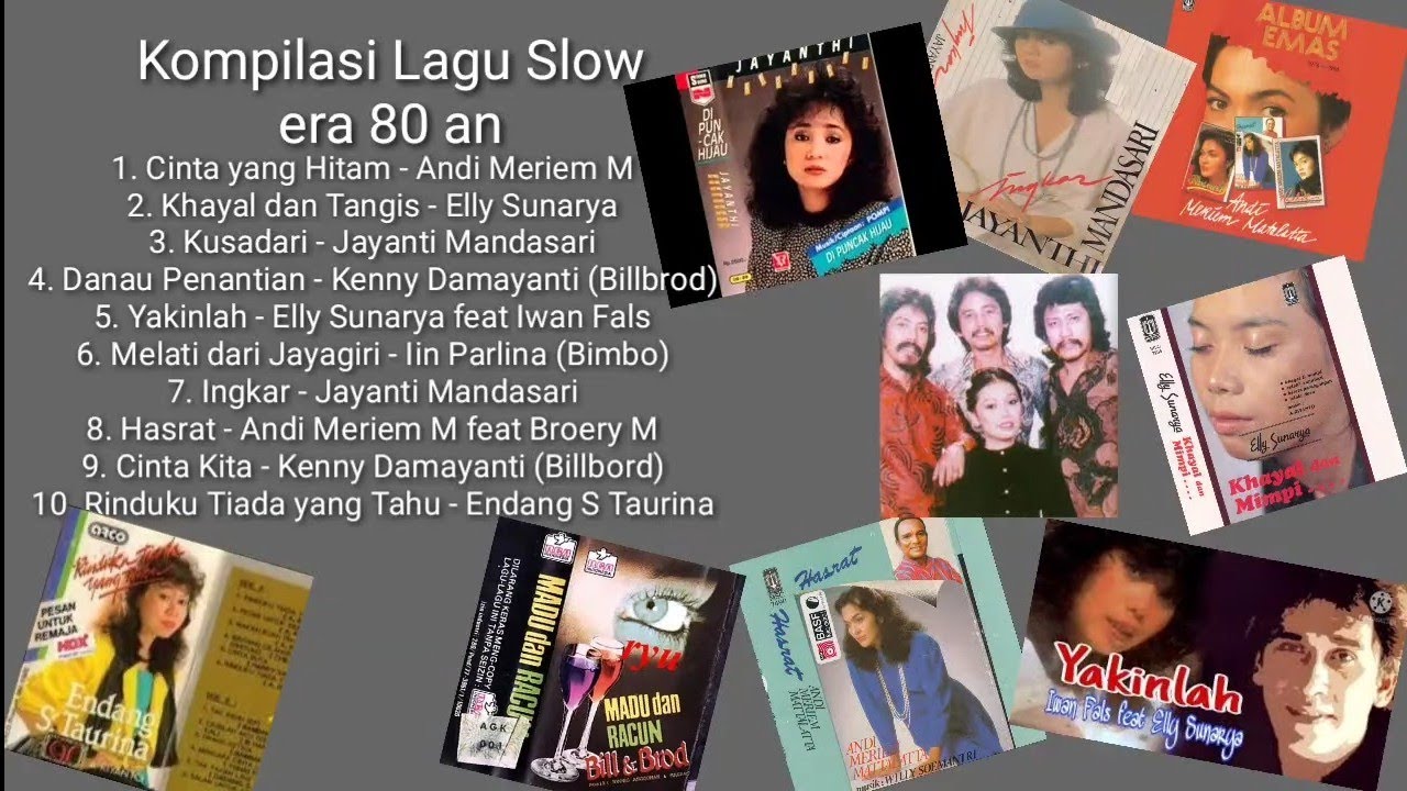Kompilasi Lagu lawas Slow era 80 an (6) - YouTube