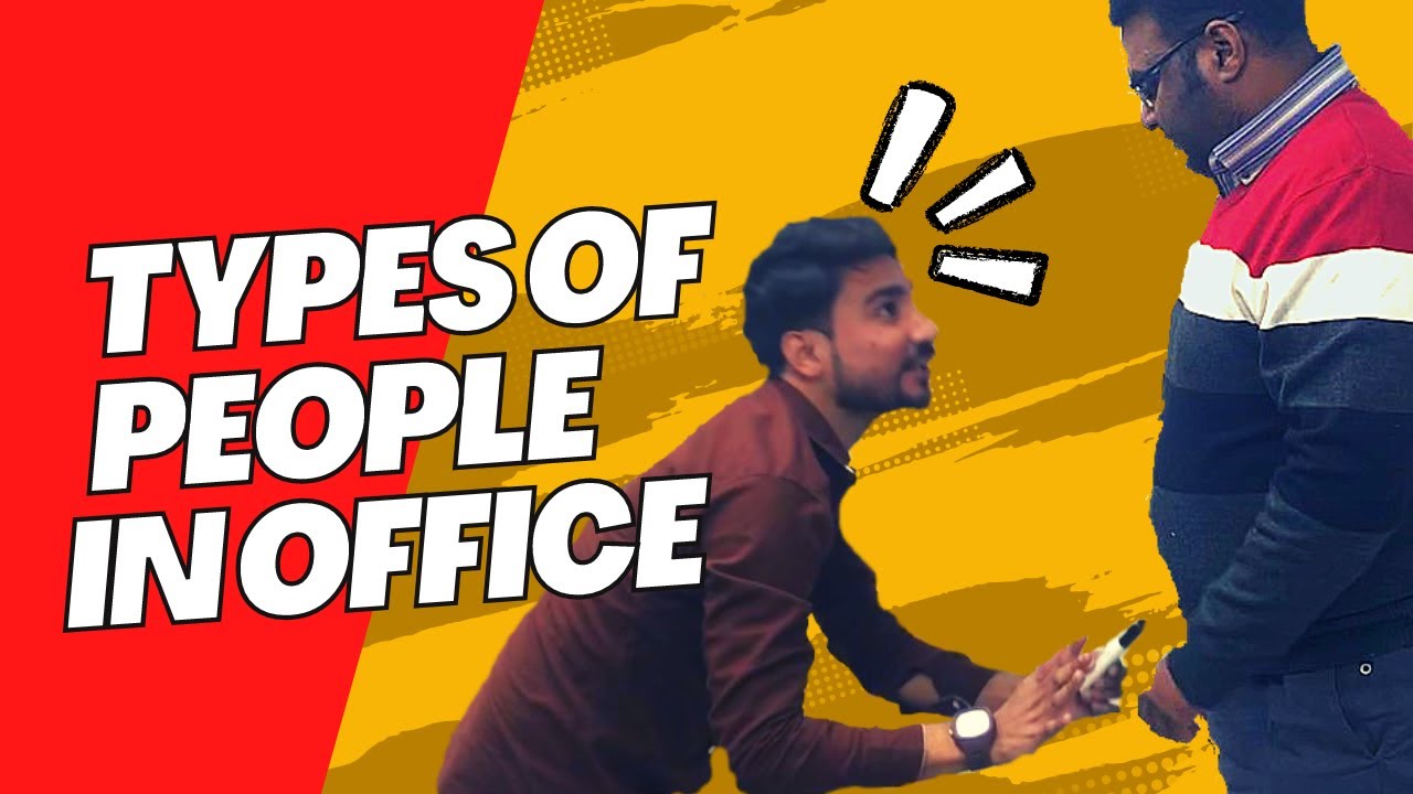 TYPES OF PEOPLE IN OFFICE | COMEDY SKIT | LAUGHINITY #comedy # ...