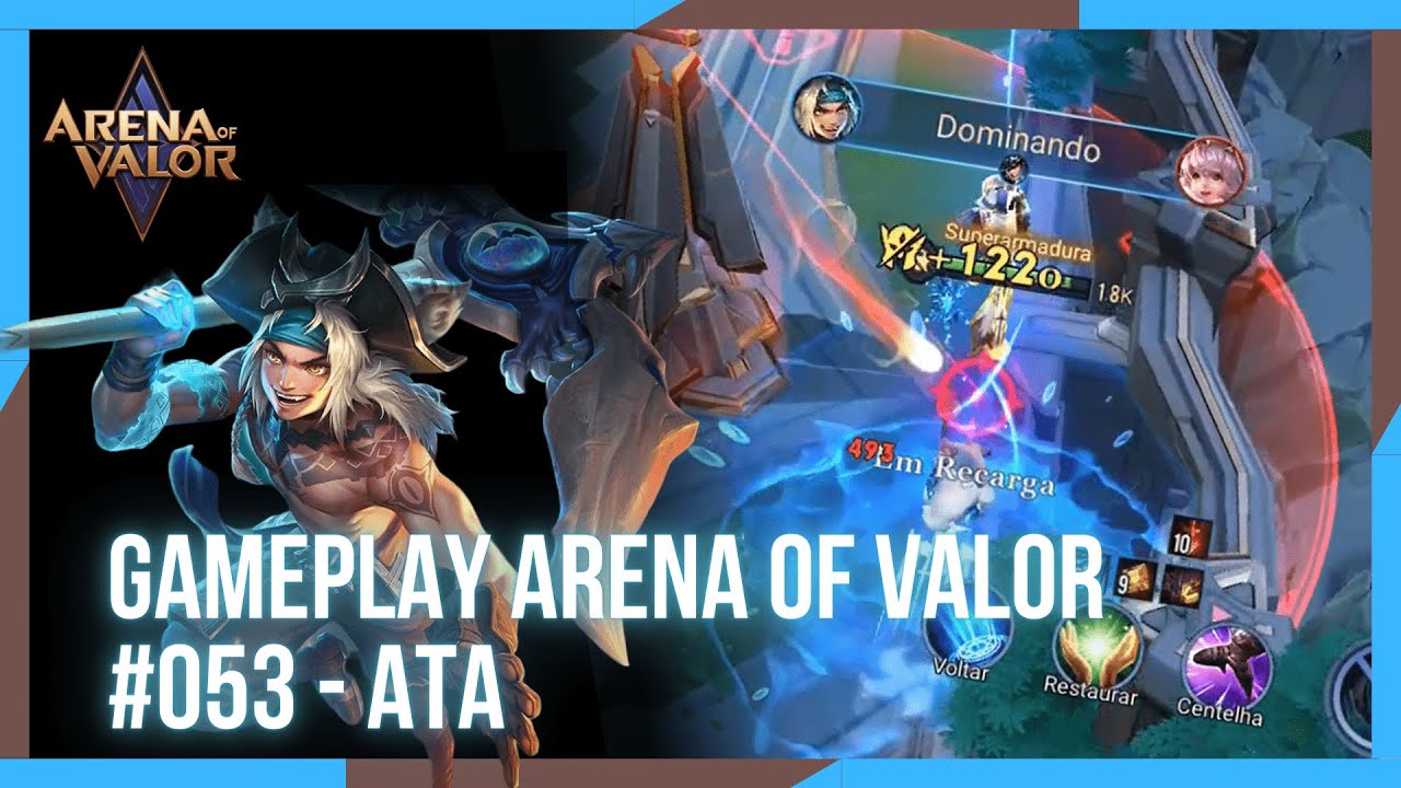 GAMEPLAY ARENA OF VALOR #053 - ATA - YouTube