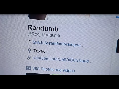The Real Red Randumb - YouTube