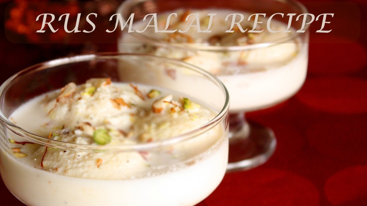 RUS MALAI RECIPE -- Simple & Delicious Homemade Dessert - YouTube