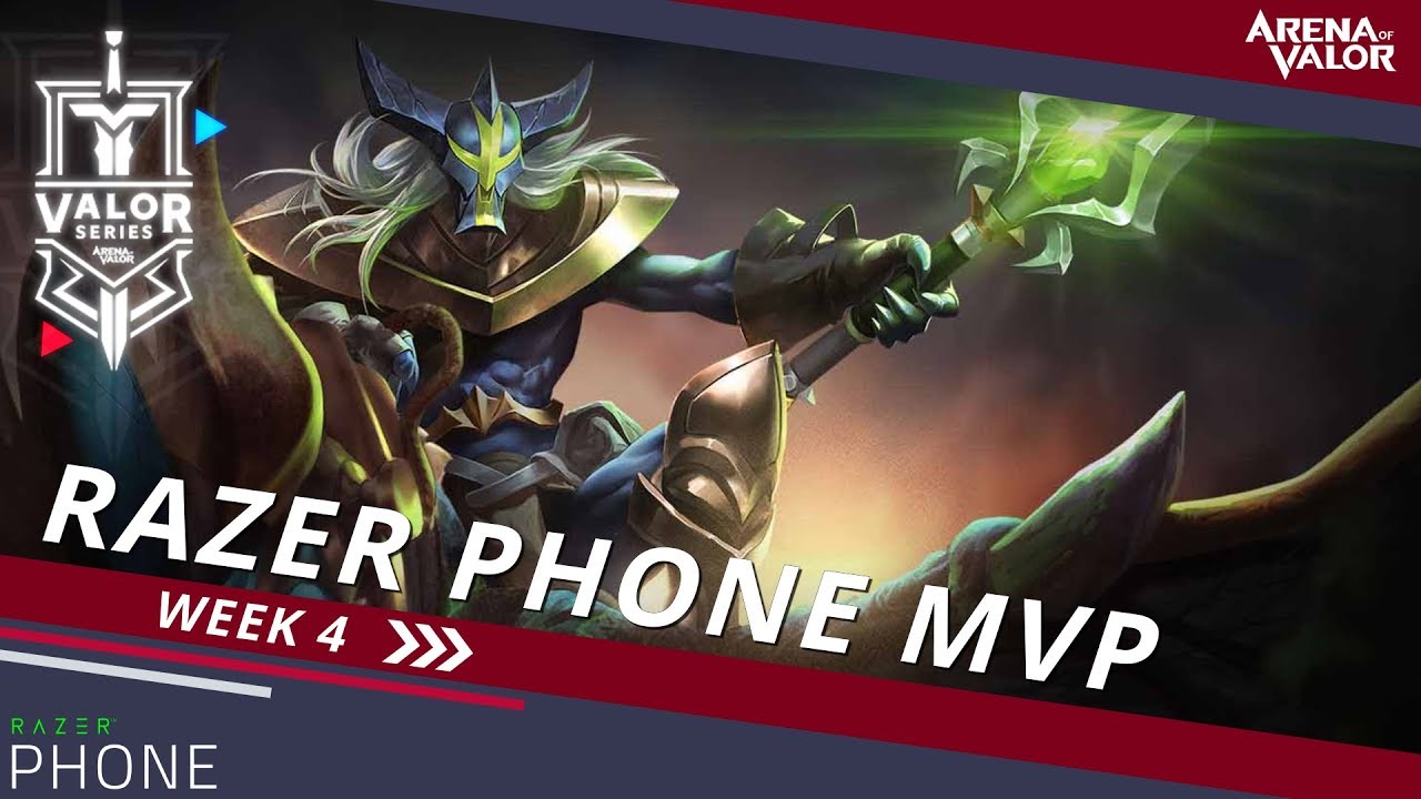 Razer Phone MVP - Week 4 | Valor Series [NA] - Arena of Valor - YouTube