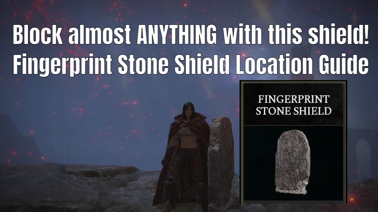 Elden Ring PS5 - Fingerprint Stone Shield Location Guide - YouTube