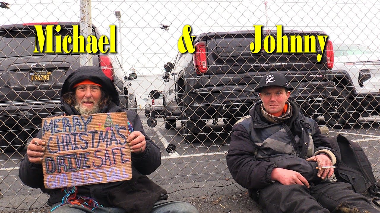 Michael & Johnny Homeless in Lodi California - YouTube