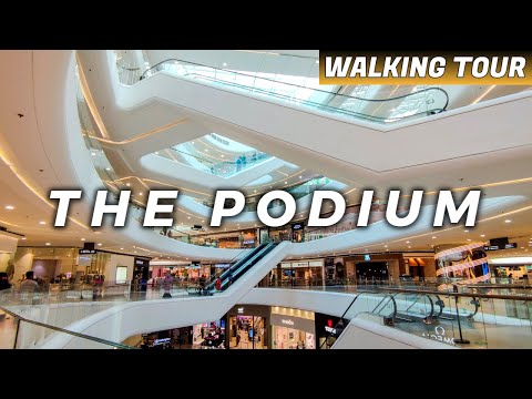 Sunday Walk from EMERALD AVENUE to THE PODIUM | Ortigas Center | Philippines - March 2021