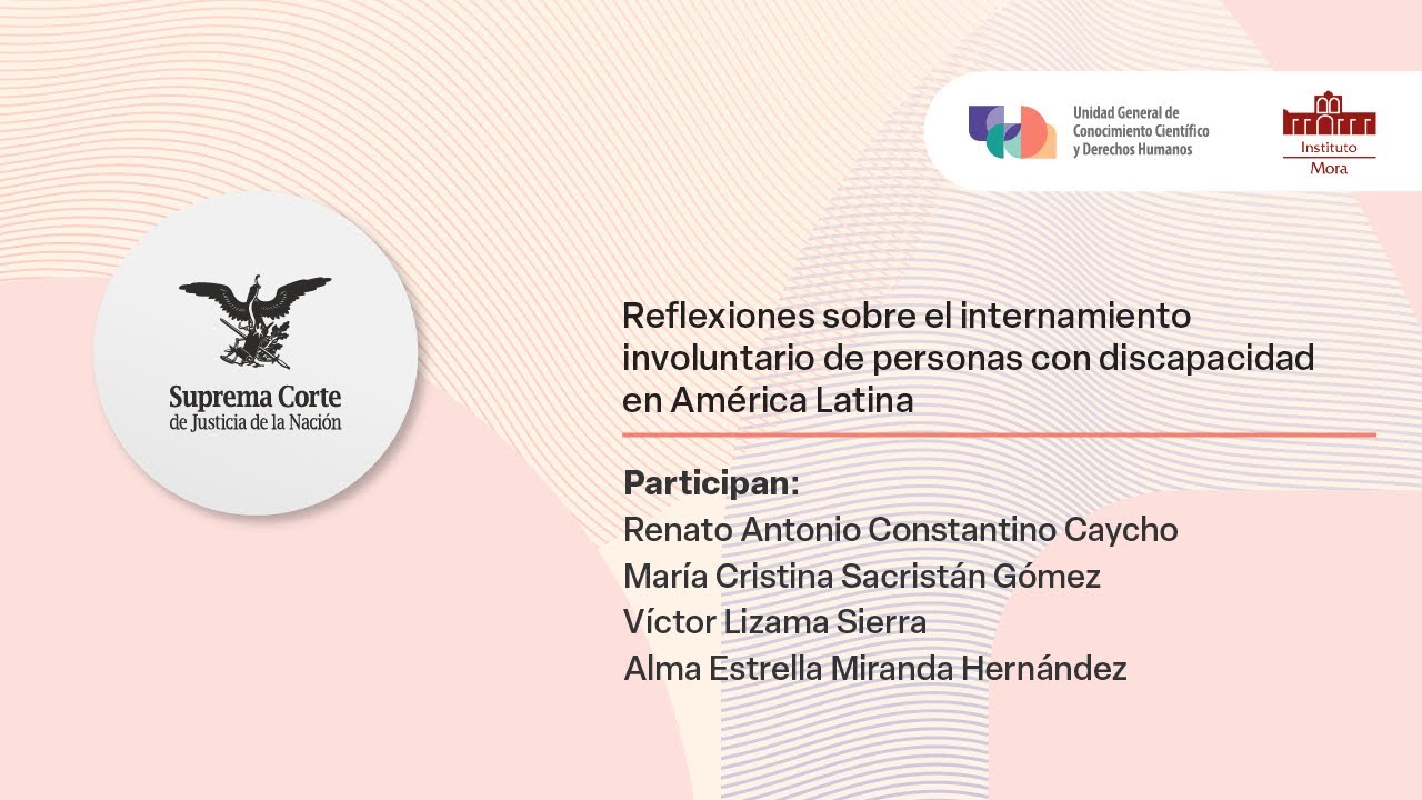 🔵 Reflexiones sobre el internamiento involuntario de personas con ...