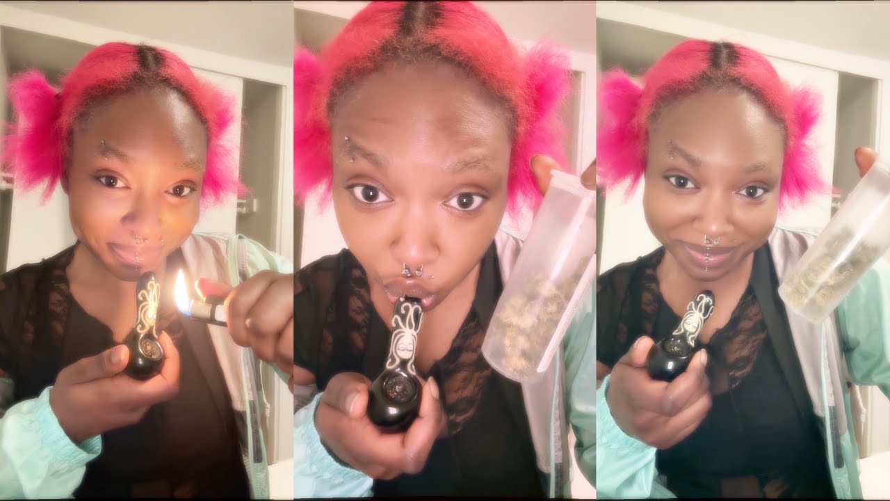 ASMR ALT GIRL SMOKES WITH YOU 😮‍💨 #asmr #asmrsounds #relax - YouTube