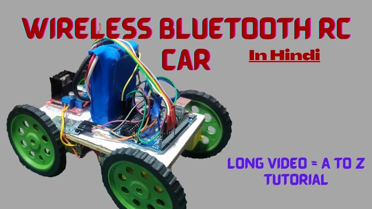 Wireless Bluetooth RC Car | Tutorial For Absolute Beginners | HC-05 | # ...