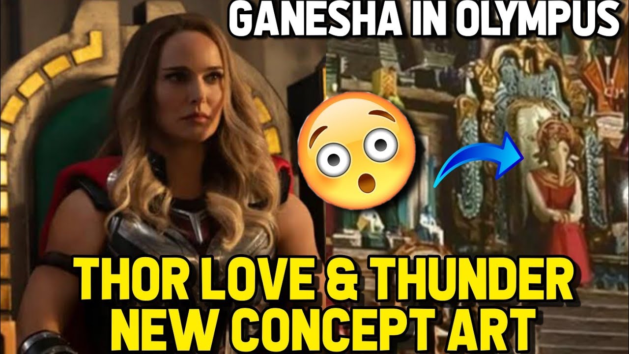 Ganesha in Thor : Love and Thunder ? New Concept Art Revealed😱 - YouTube