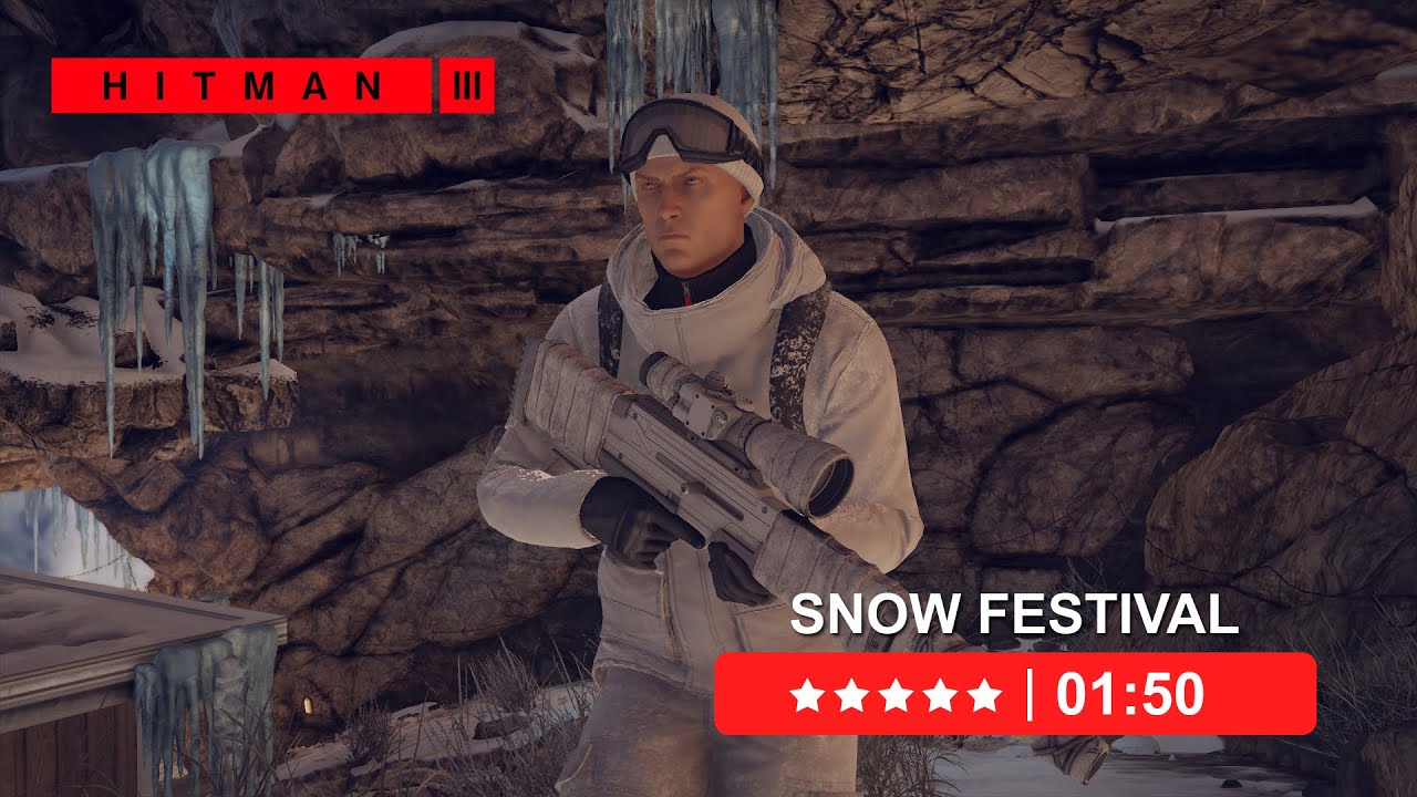 Hitman 3 - Snow Festival - Sniper Assassin, Silent Assassin, Suit Only ...