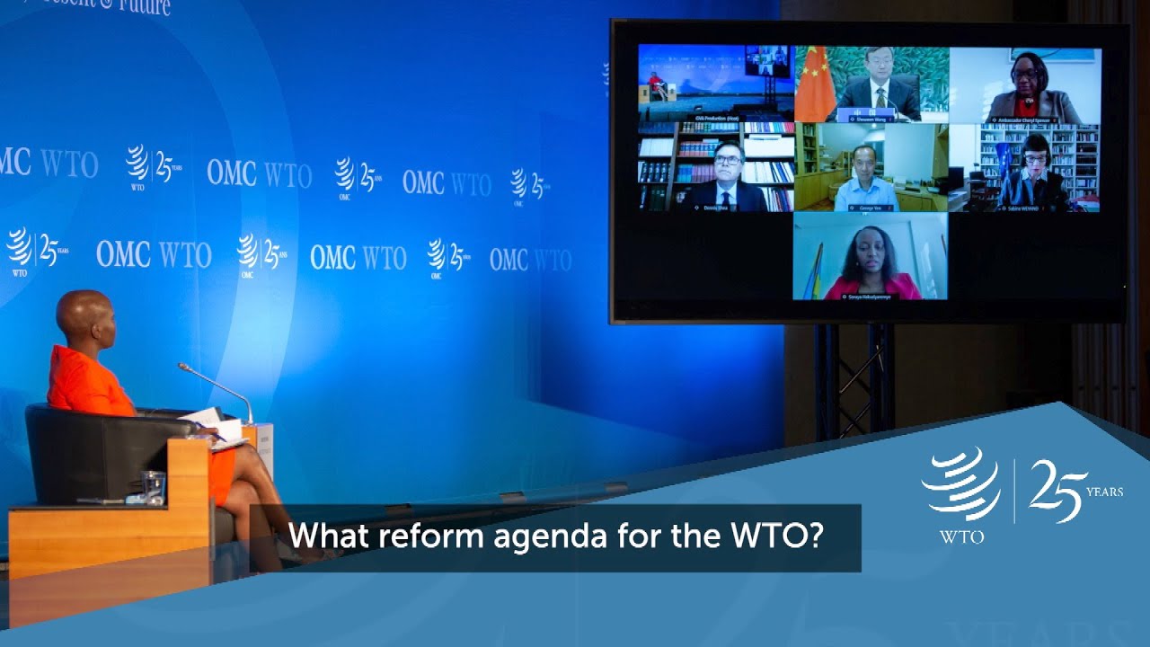 WTO at 25: What reform agenda for the WTO? - YouTube