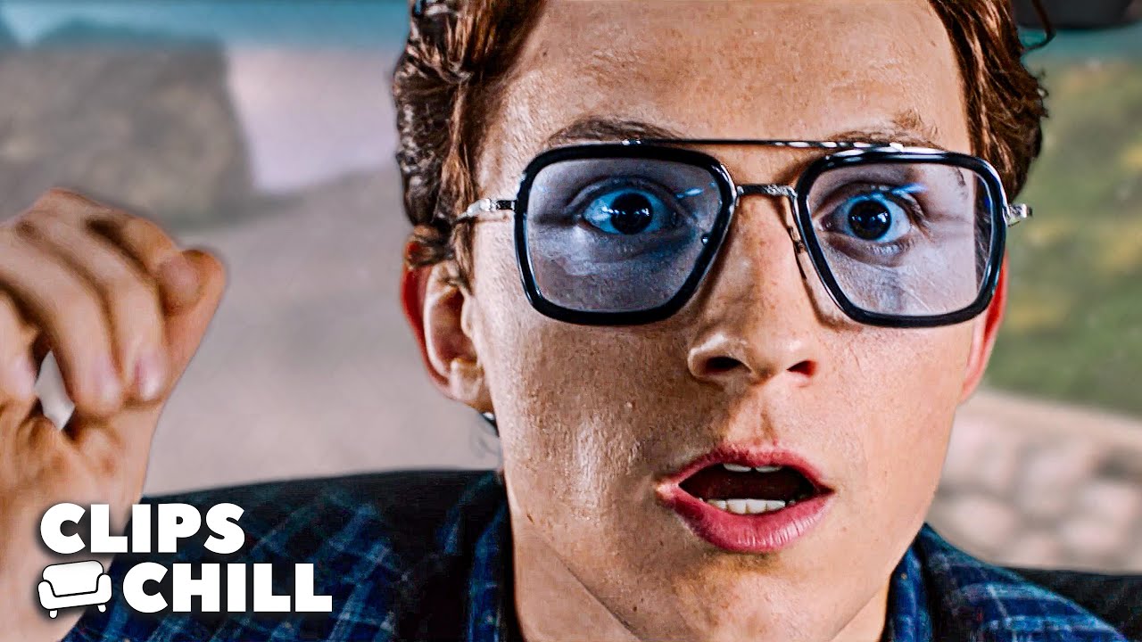 Tom Holland Discovers Tony Stark's EDITH | Spider-Man: Far From Home ...