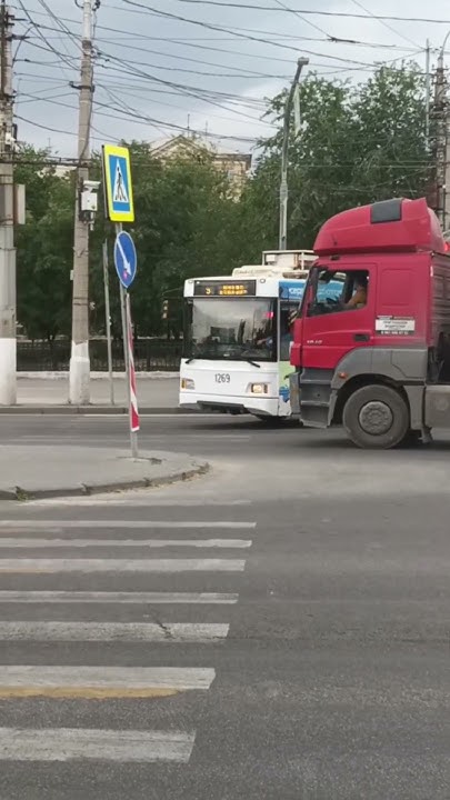 Тролза-5275.03 "Оптима" №1269, маршрут 9. Поворот Проспект Металлургов - Проспект Ленина. - YouTube