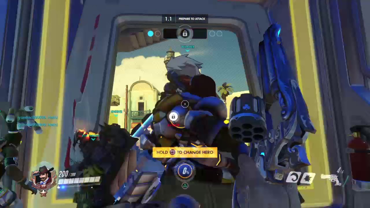 Overwatch gameplay Mccree - YouTube