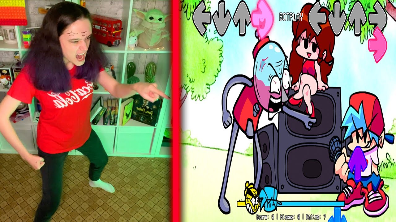 FNF vs Benson FNF In Real Life (FNF Mod/FNF IRL) - YouTube