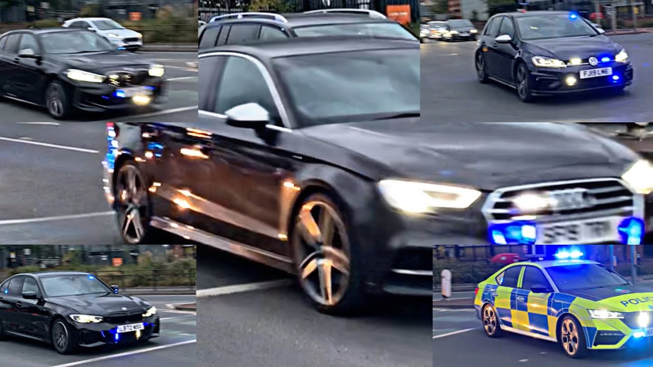 *6 Car Response* Multiple Tactical Vehicle Interception Unit Responding ...
