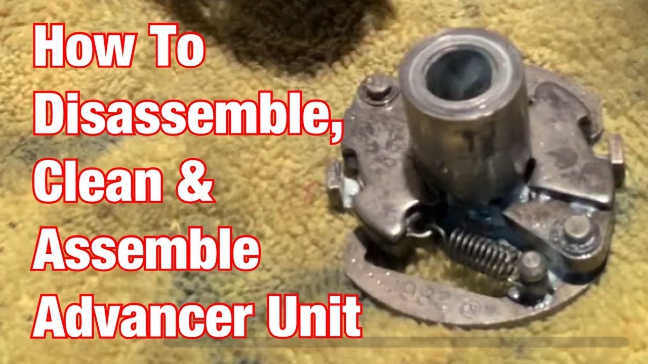 Timing Advance Unit Assembly & Cleaning: Part 175 - YouTube