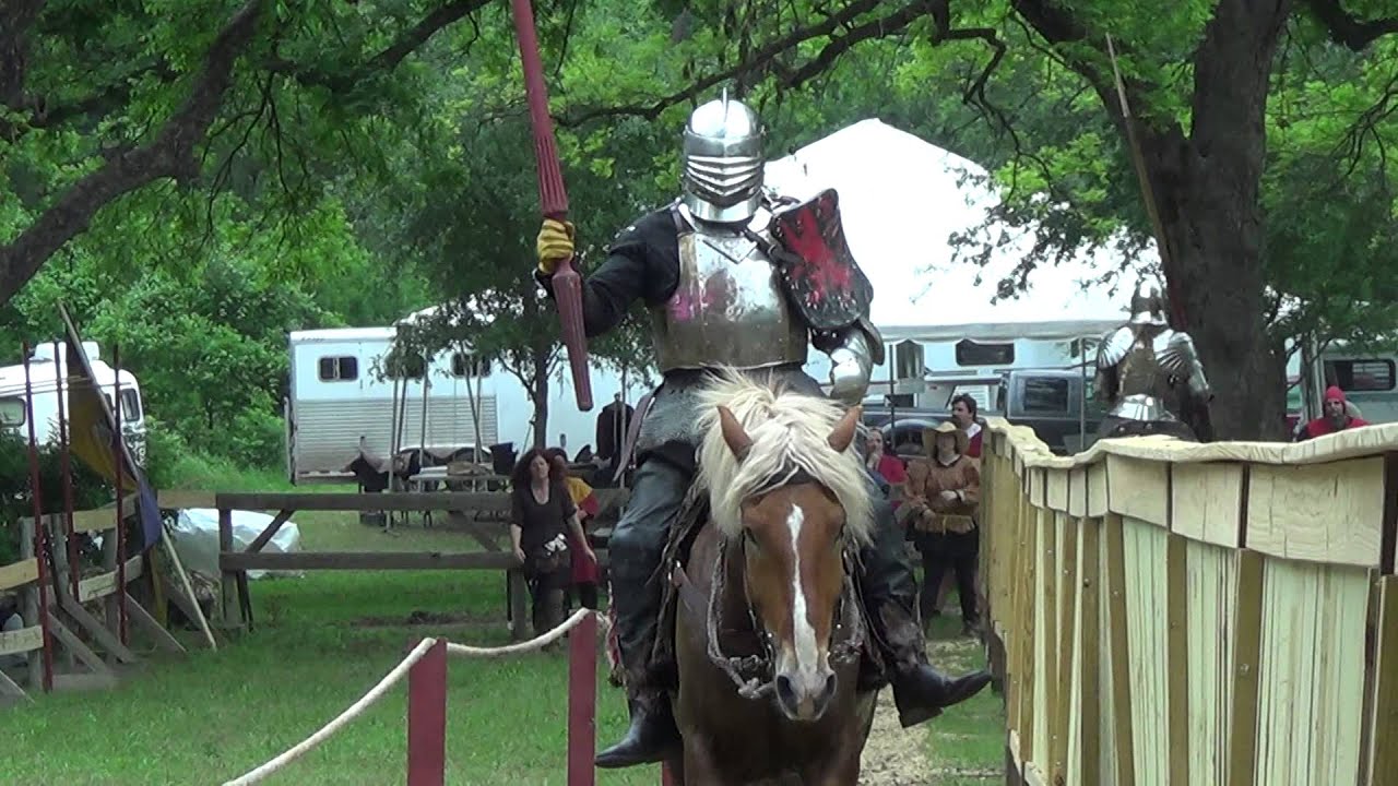 Jousting - 3rd Session, Charlie Andrews vs Ryan Saathoff, pass 3, Lysts ...