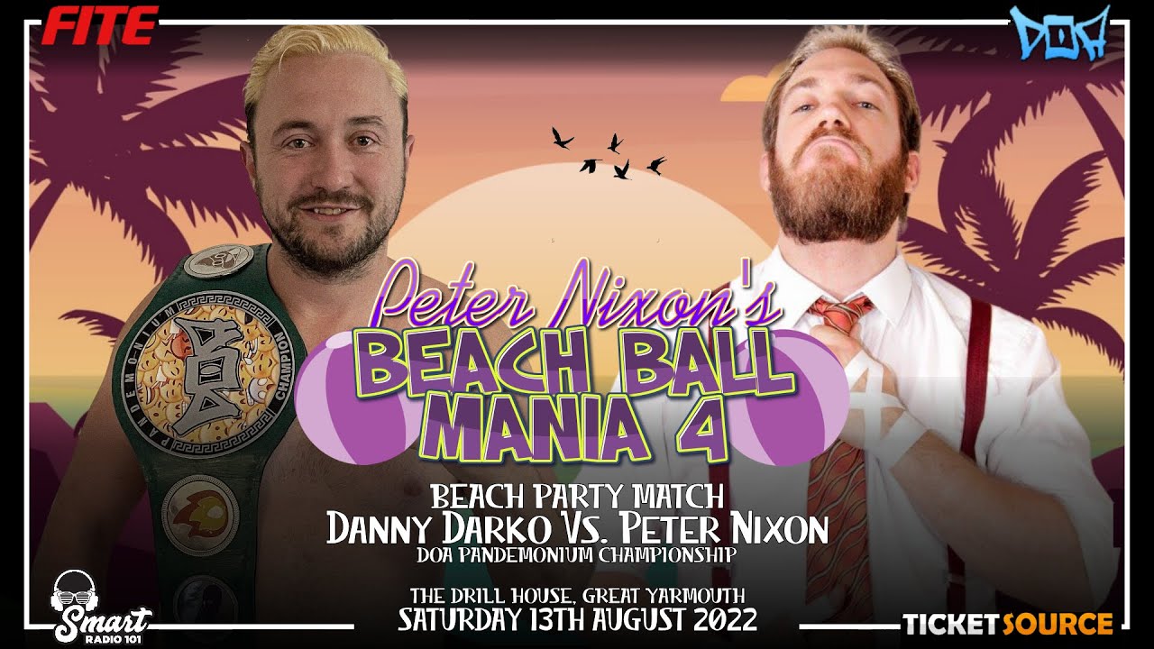 Danny Darko vs. Peter Nixon - Beach Party Match - Beach Ball Mania 4 # ...