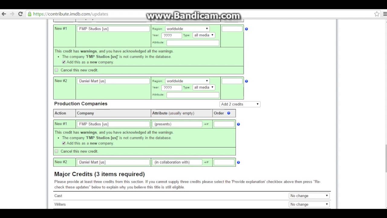 How To Add A Film Onto IMDb - YouTube