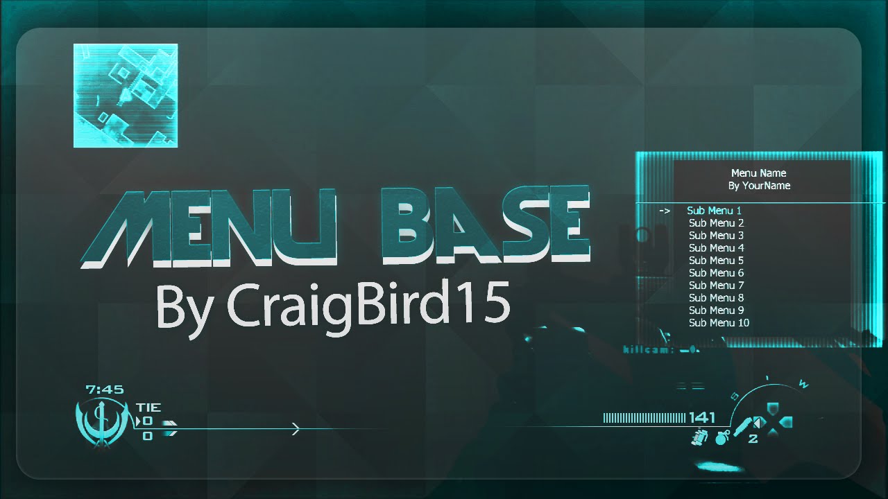MW2 CFG Menu Base By CraigBird15 Make Your Own Menu YouTube MW2 CFG Menu Base By CraigBird15 Make Your Own Menu YouTube