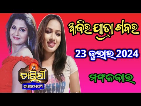 ଯାତ୍ରା ଅପଡେଟ 👍🏽ତା 23 ଜୁଲାଇ 2024 ମଙ୍ଗଳବାର ️ନୂଆ ନାଟକ 👍🏽tarini gananatya ...