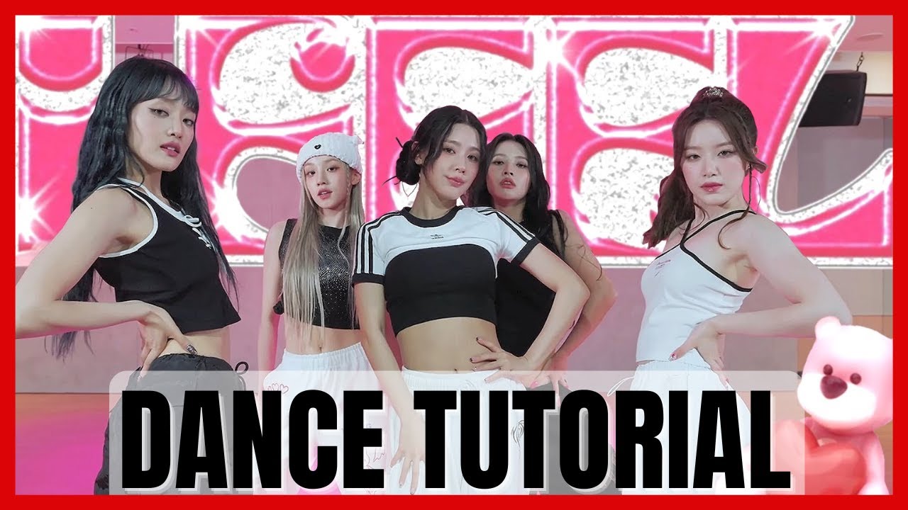 ((G)I-DLE) - '퀸카 (Queencard)' Dance Practice Mirrored Tutorial (SLOWED ...