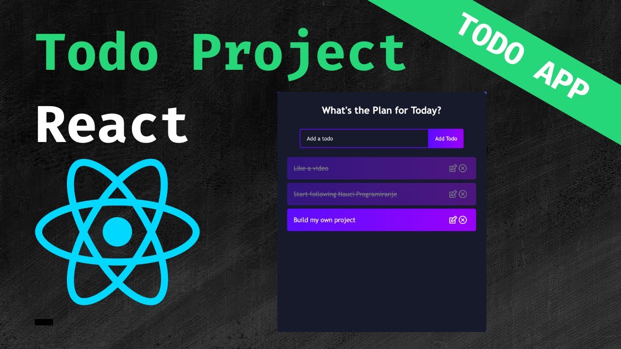 Todo App - 8 - useRef() - Научи Програмирање - Nauci Programiranje - YouTube