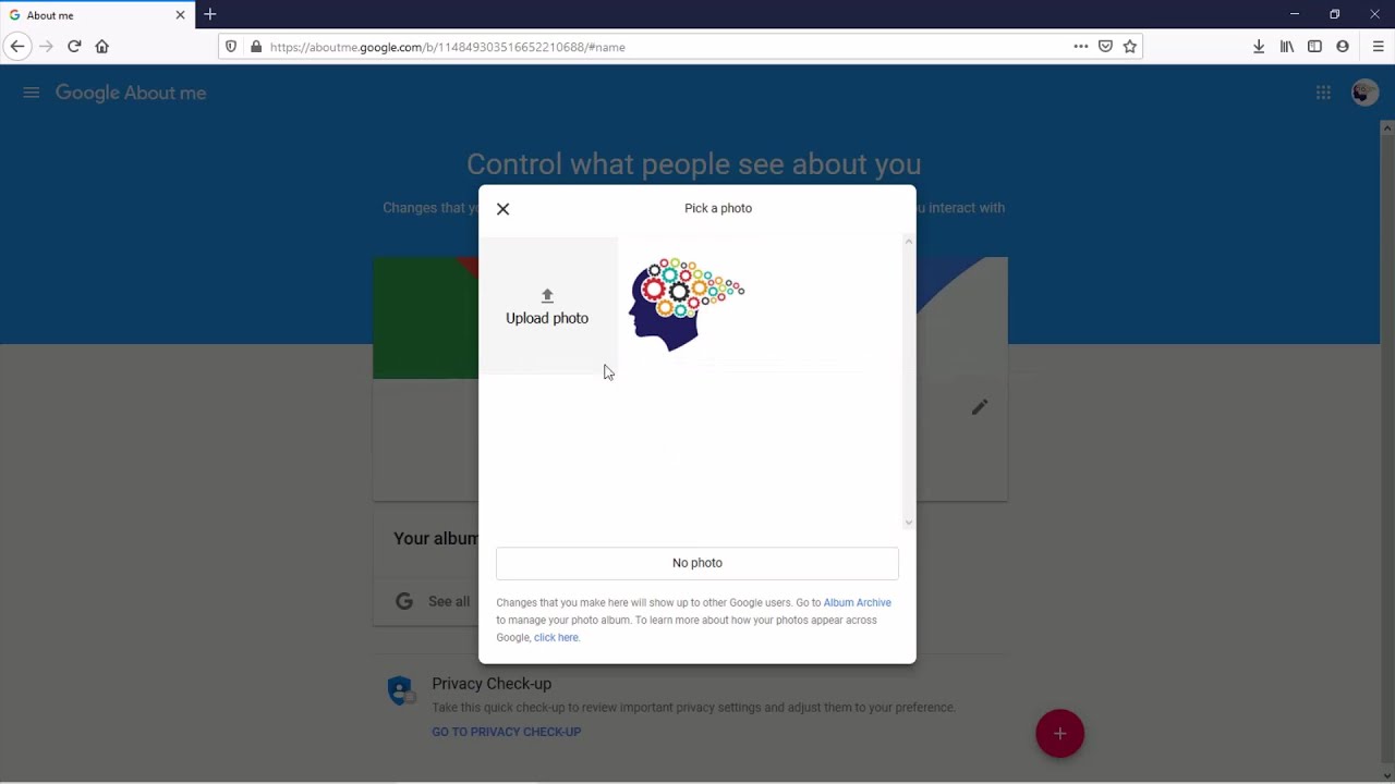 CHANGE YOUR YOUTUBE ACCOUNT OR CHANNEL PROFILE PIC - YouTube