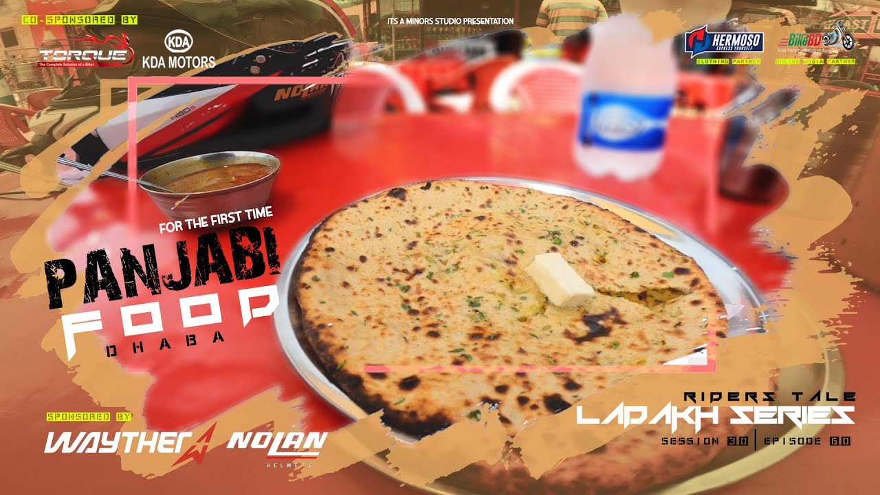 TRYING PANJABI FOOD FOR THE FIRST TIME #ronology #ladakhtour # ...