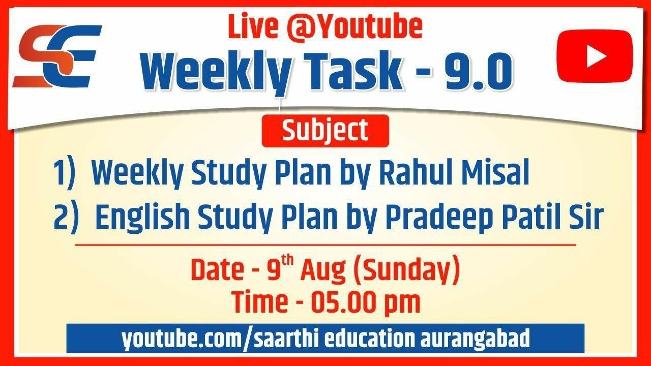 Weekly Task 9.0 - YouTube