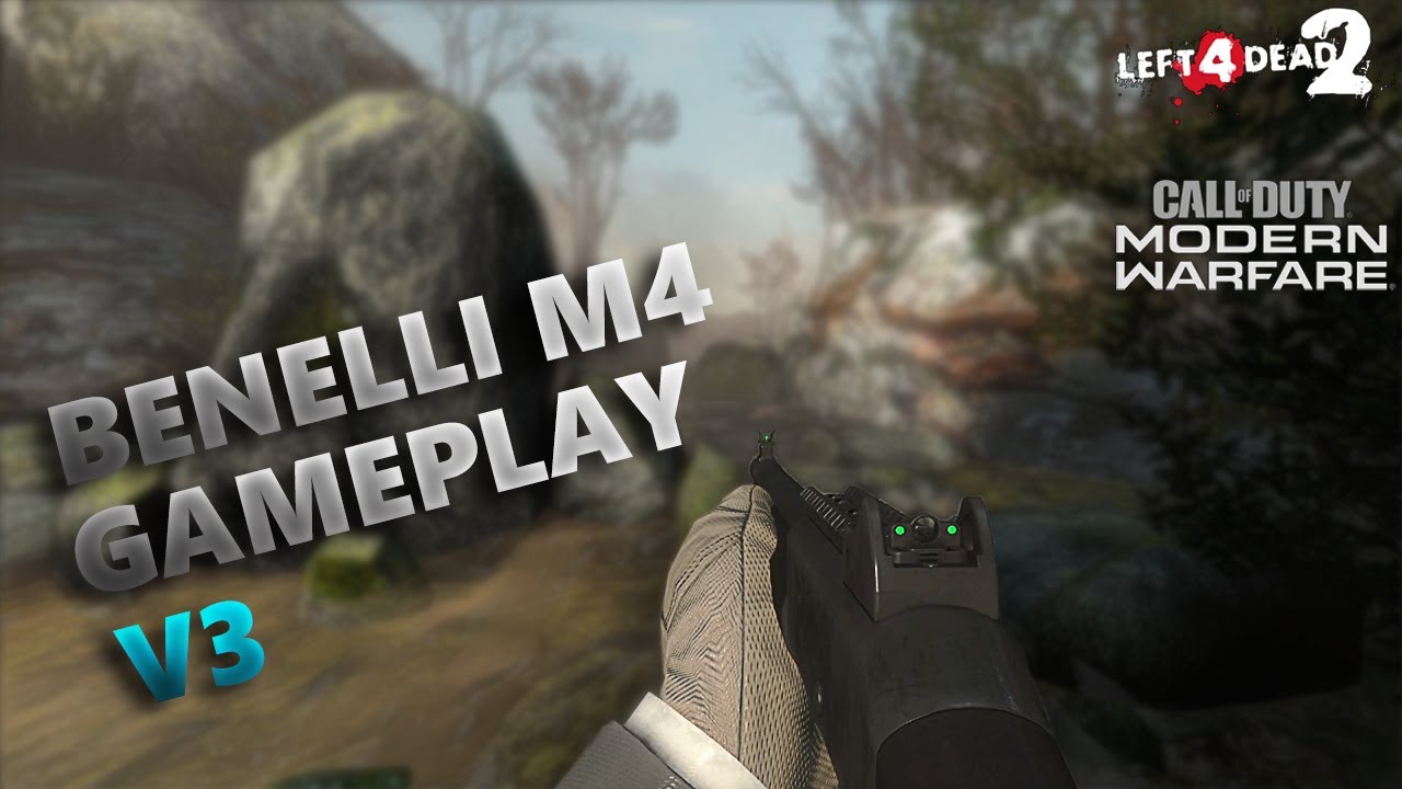 L4D2 - High Quality BENELLI M4 SUPER 90 Mod Gameplay - YouTube