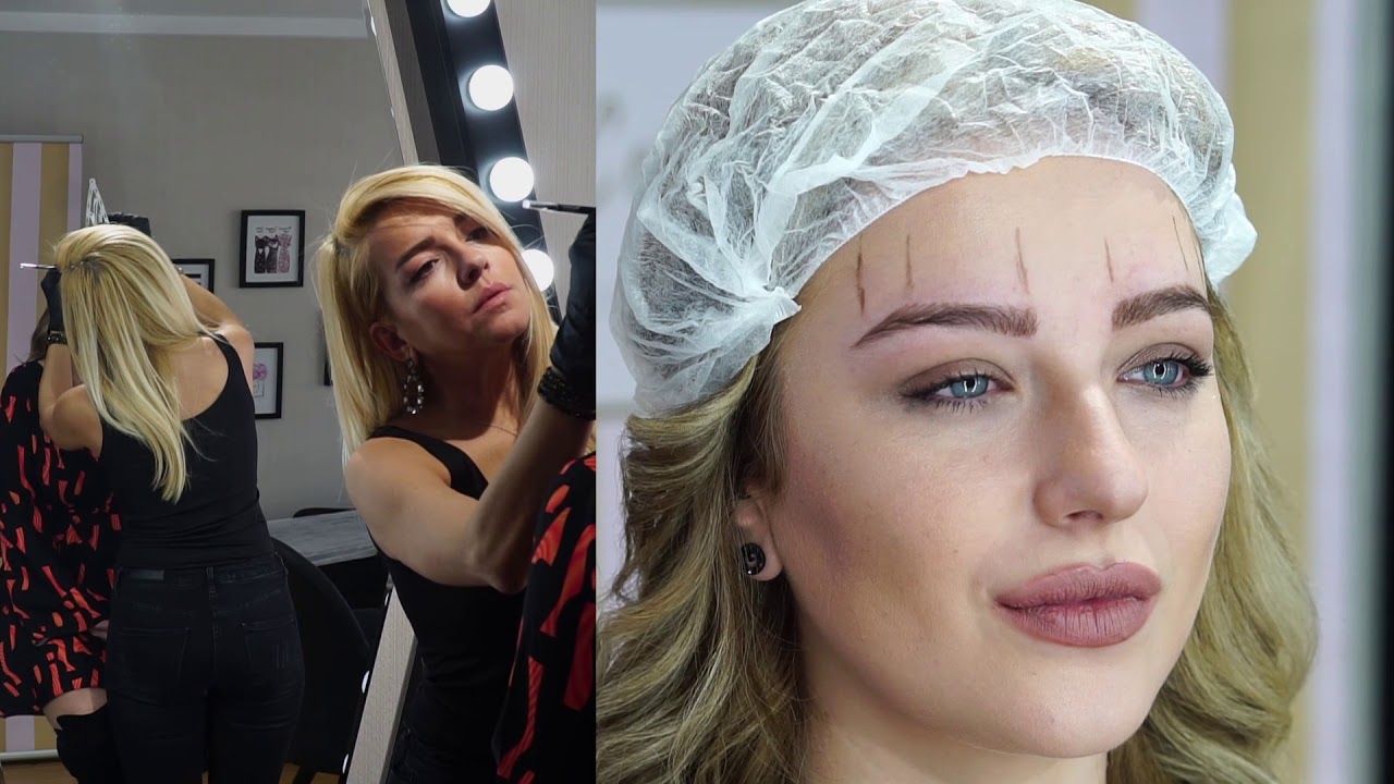 MİCRO BLADİNG I KIL TEKNİĞİ I UYGULAMA - YouTube