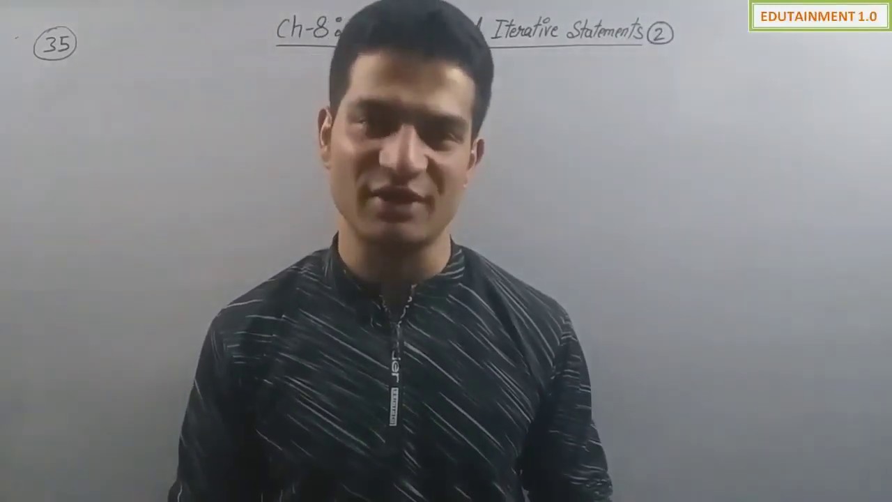 Conditional And Iterative Statements Class 11 Computer Science With Python Video 2 Youtube