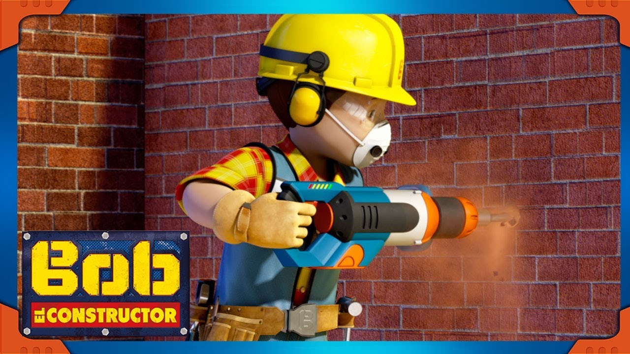 Bob el Constructor | Aprender con Leo \ Perforando el asfalto ⭐ Capitulos completos | Dibujos ...