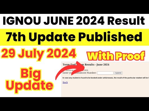 (Big Update) June 2024 Exam Result 7th Update Published | Delhi का भी ...
