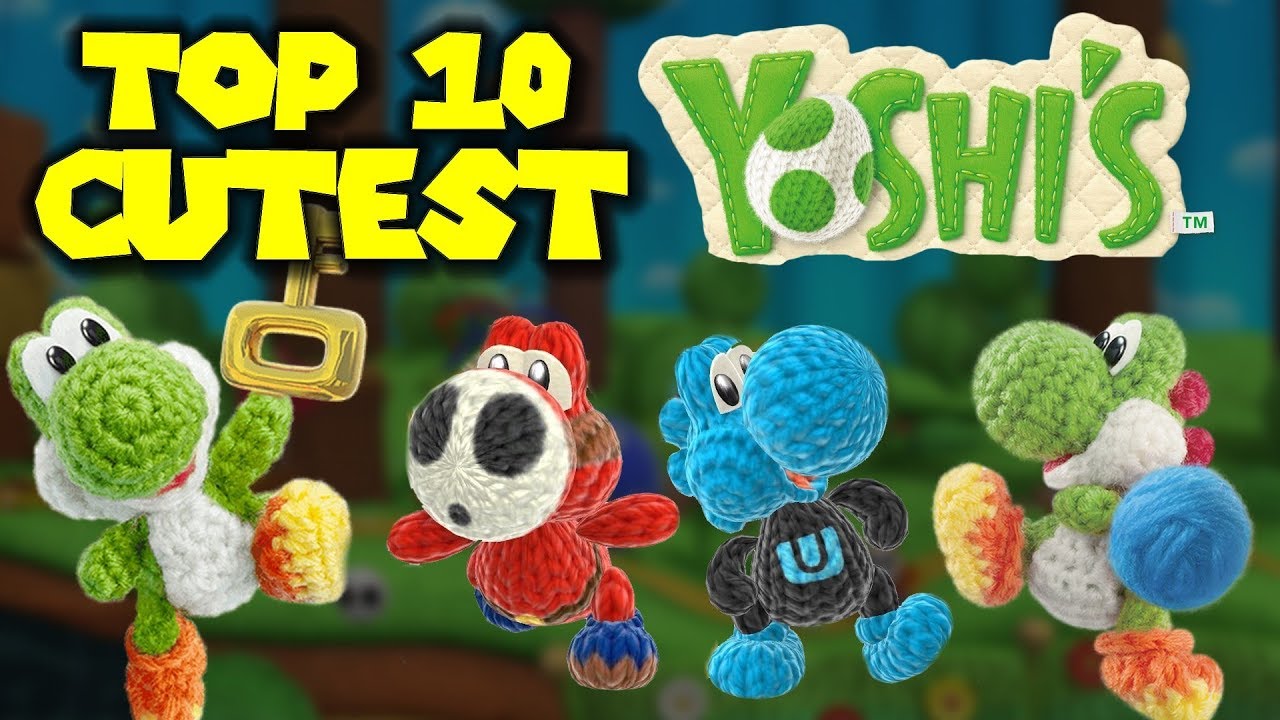 Top 10 CUTEST Yarn Yoshis - YouTube