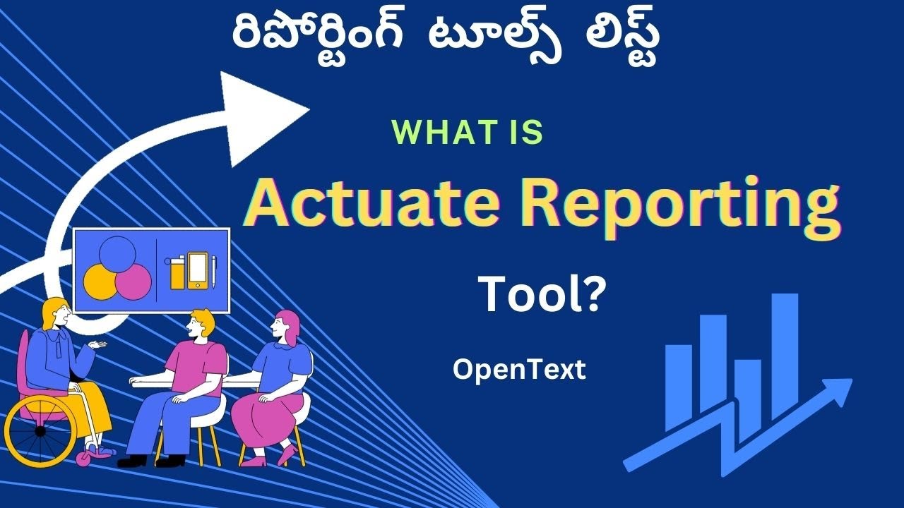 What is Actuate Corporation reporting Software in Telugu - YouTube