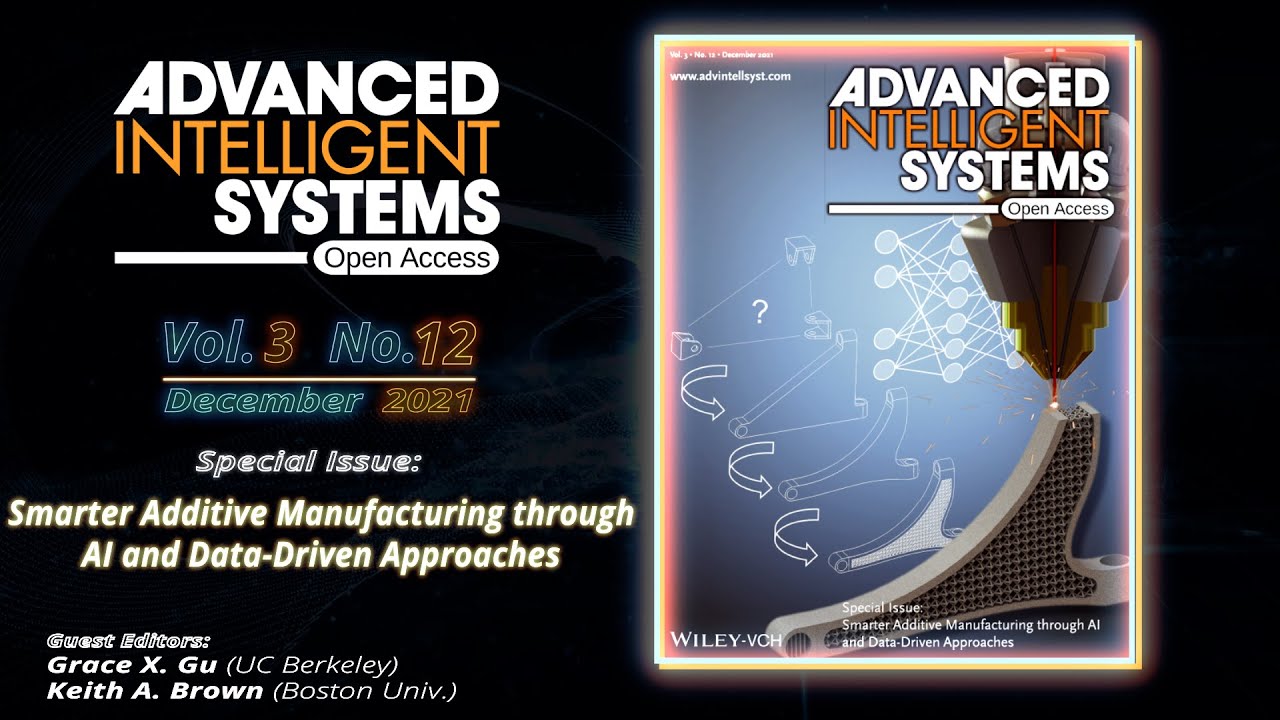 Advanced Intelligent Systems – Vol. 3 No.12 – December 2021 - YouTube