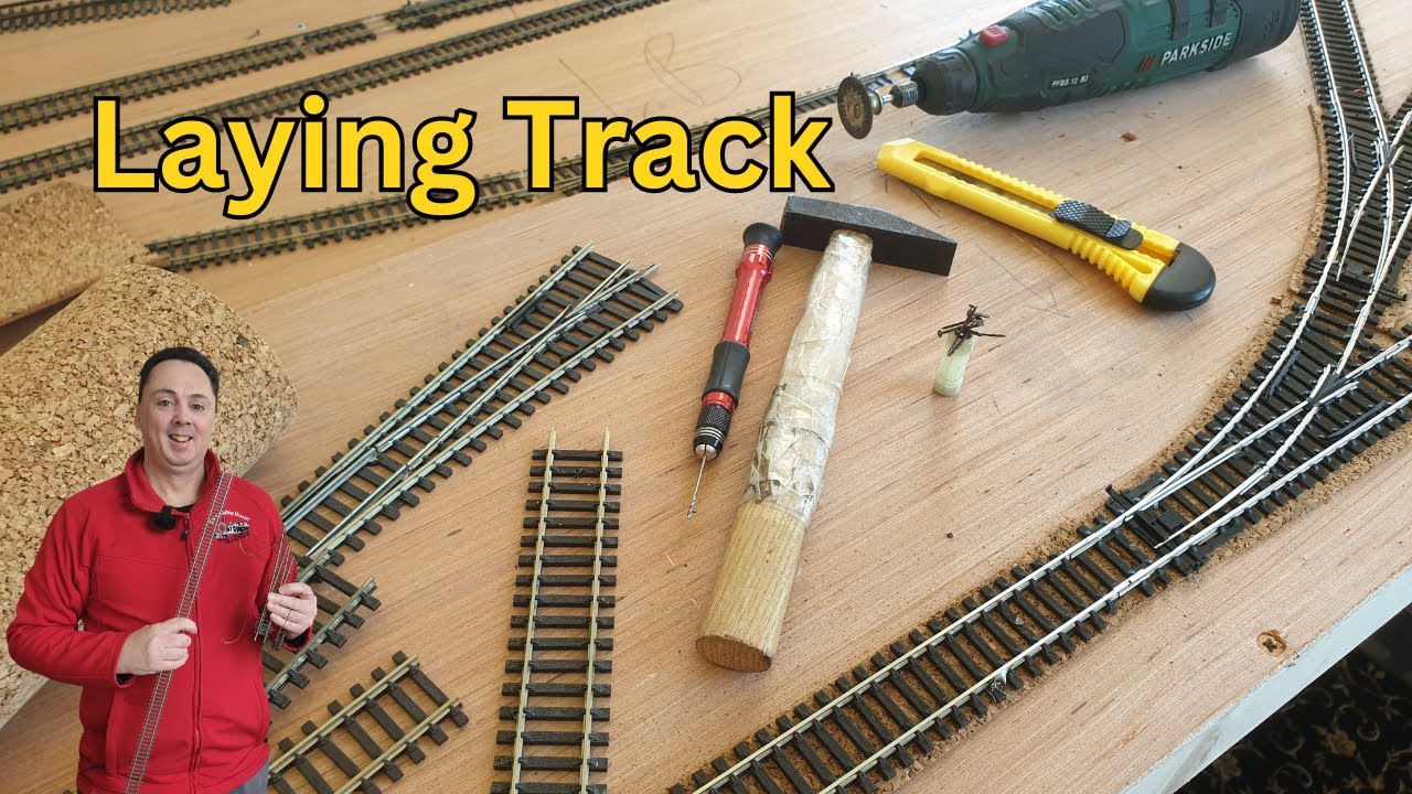 Beginner's Guide: Track Laying On Your Model Railway - YouTube