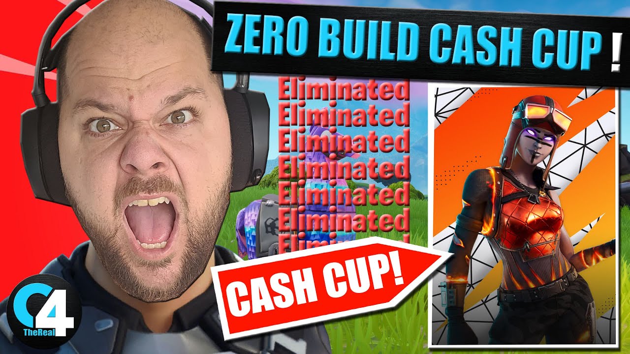 🔴 LIVE FORTNITE 🔴 ZERO BUILD CASH CUP! - YouTube