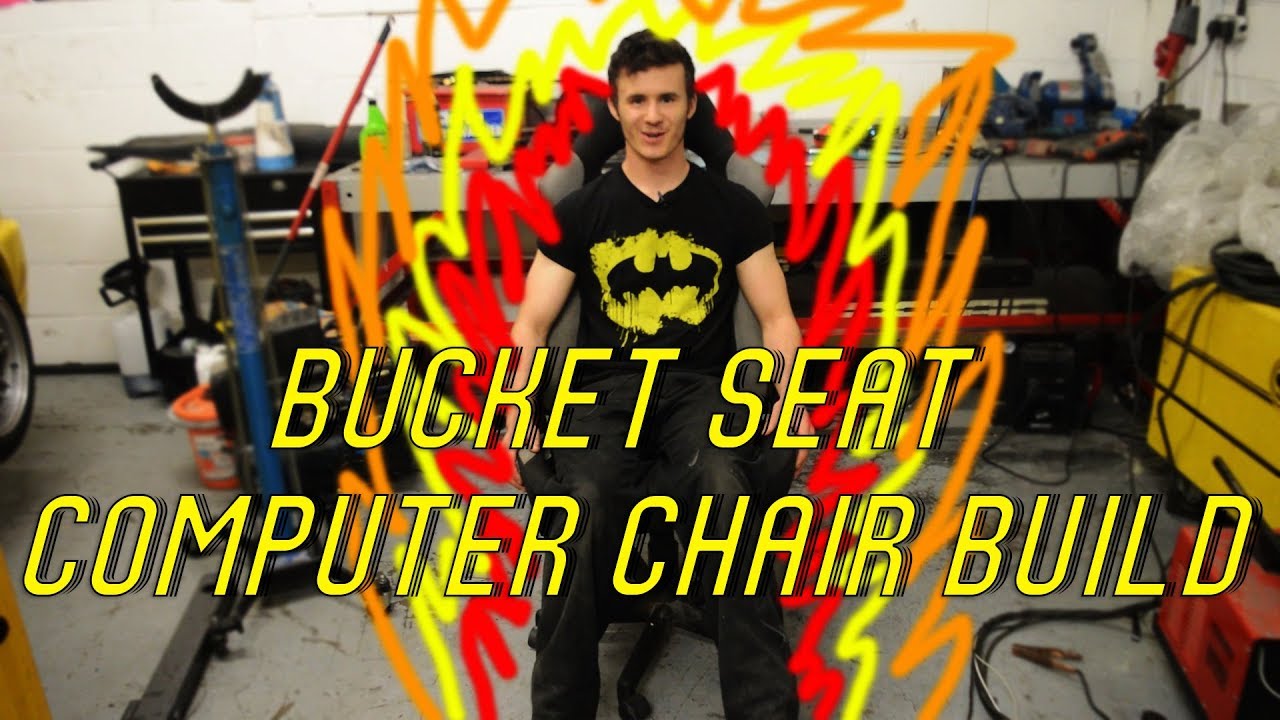 How To Make A Bucket Seat Gaming Chair - YouTube