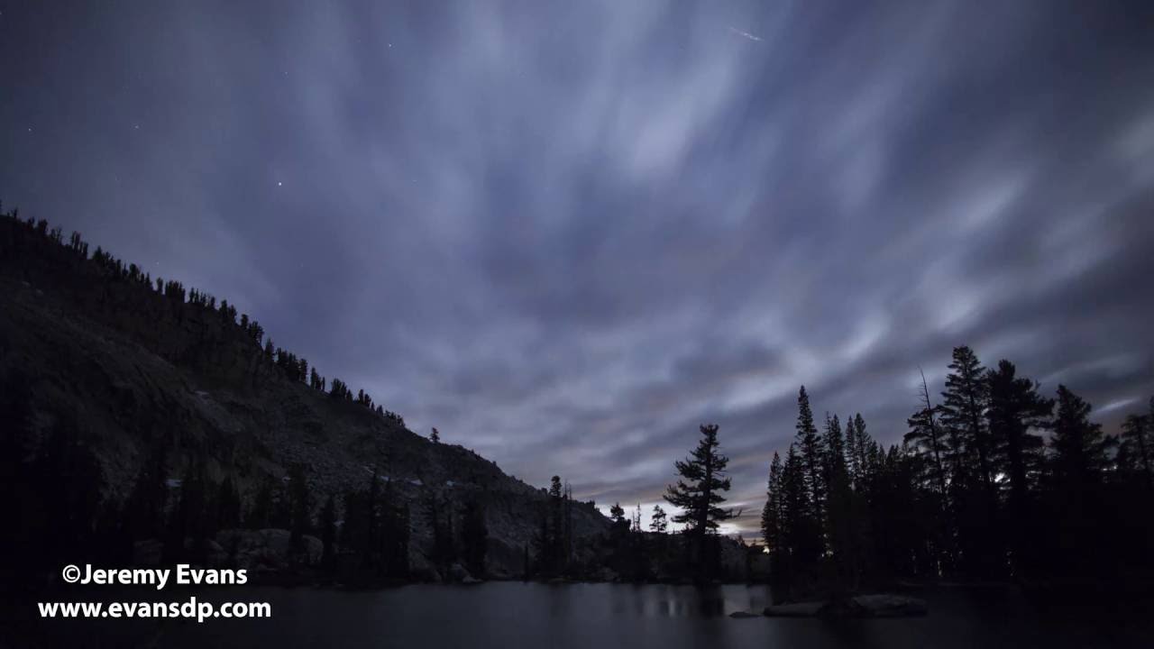4K Yosemite National Park, Grant Lakes Time Lapse, Ten Lakes Basin. UHD ...
